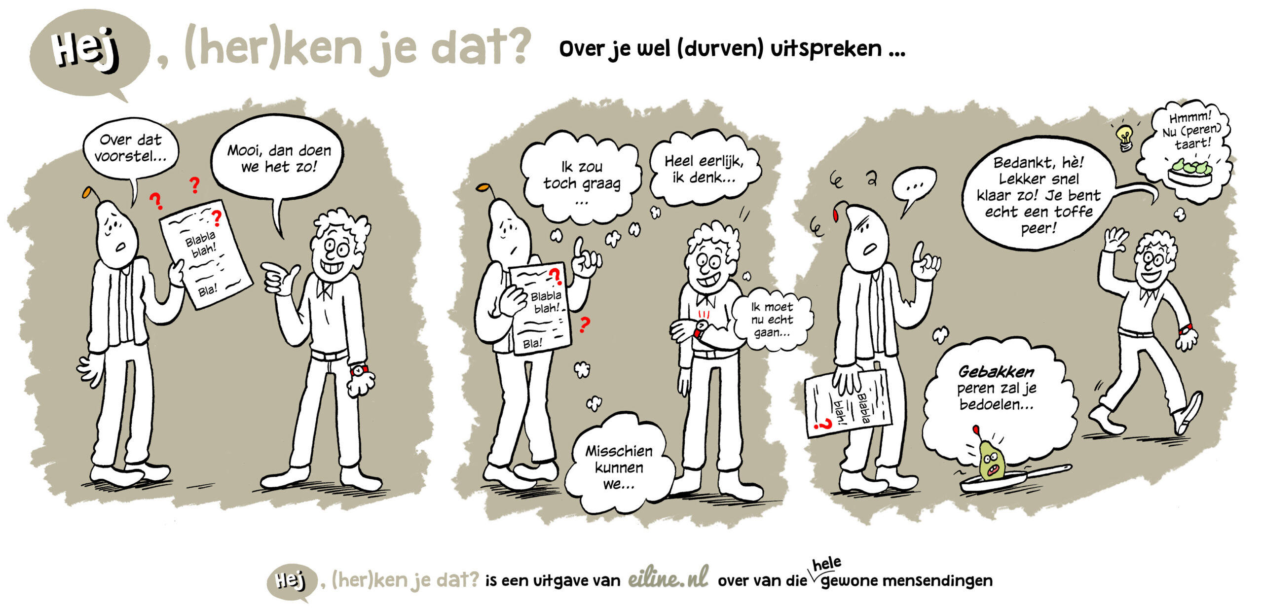 Hej, herken je dat? Over je wel (durven) uitspreken - Eiline
