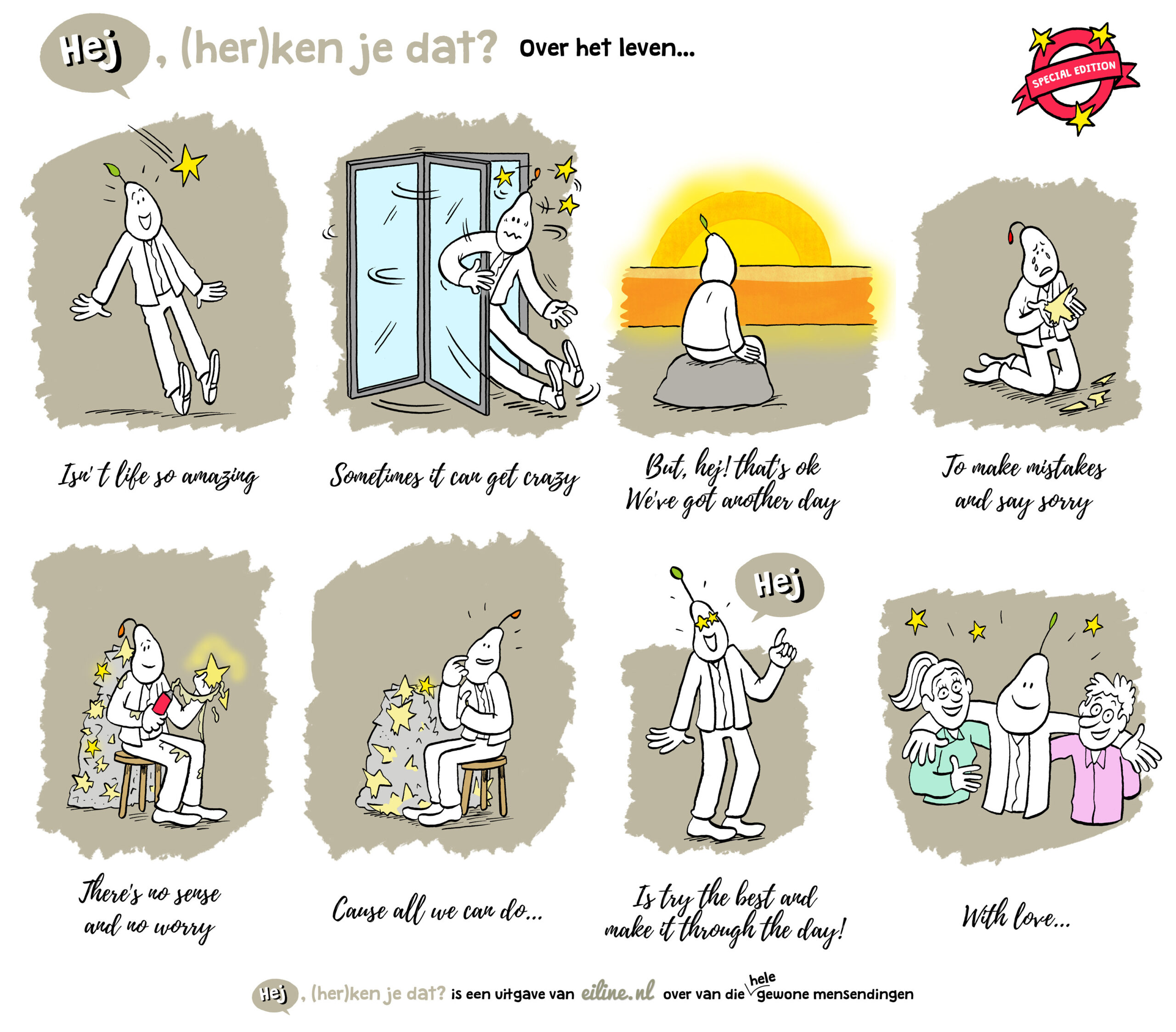 Hej, herken je dat? Over het leven - Eiline
